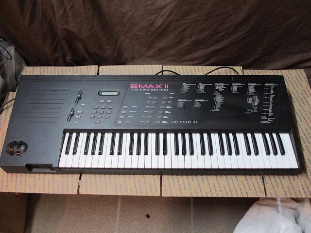 MATRIXSYNTH: E-mu systems EMAX II with Original Emu Sample Discs