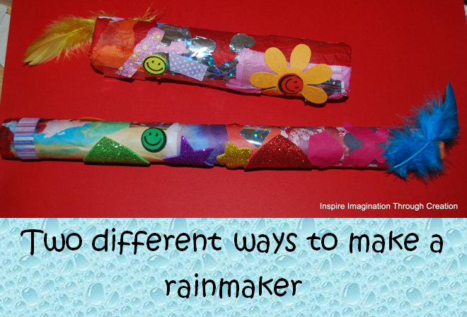 Inspire imagination through creation: Two ways to make a rainmaker