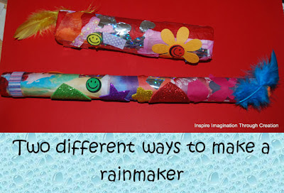 Inspire imagination through creation: Two ways to make a rainmaker