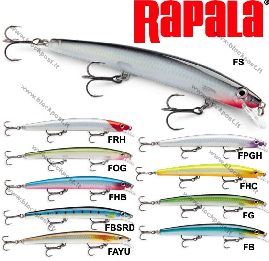 TIENDA DE PESCA EN CHILE: LLEGARON LAS MAX RAP 17