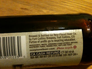 Trav's Gone Gluten Free!: Gluten Free Beer Review: New Planet