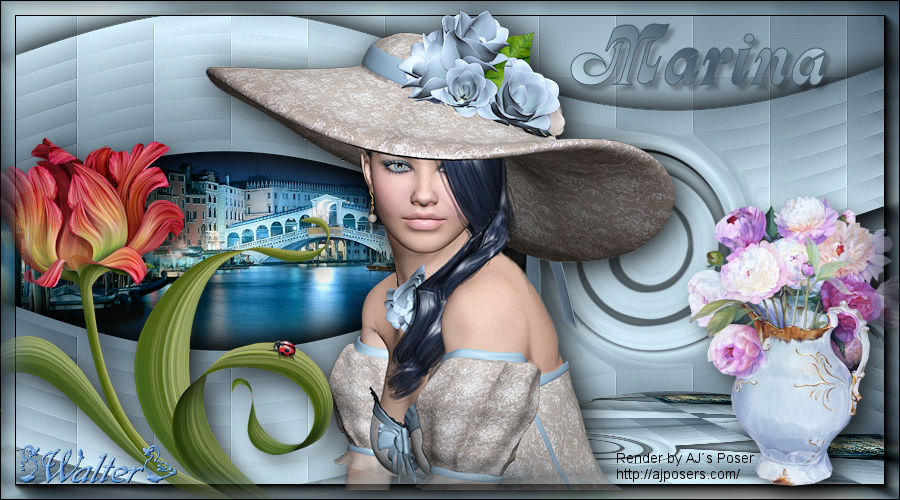 PSP Dreamcatcher: Marina - ein schnelles einfaches TUT von Erina