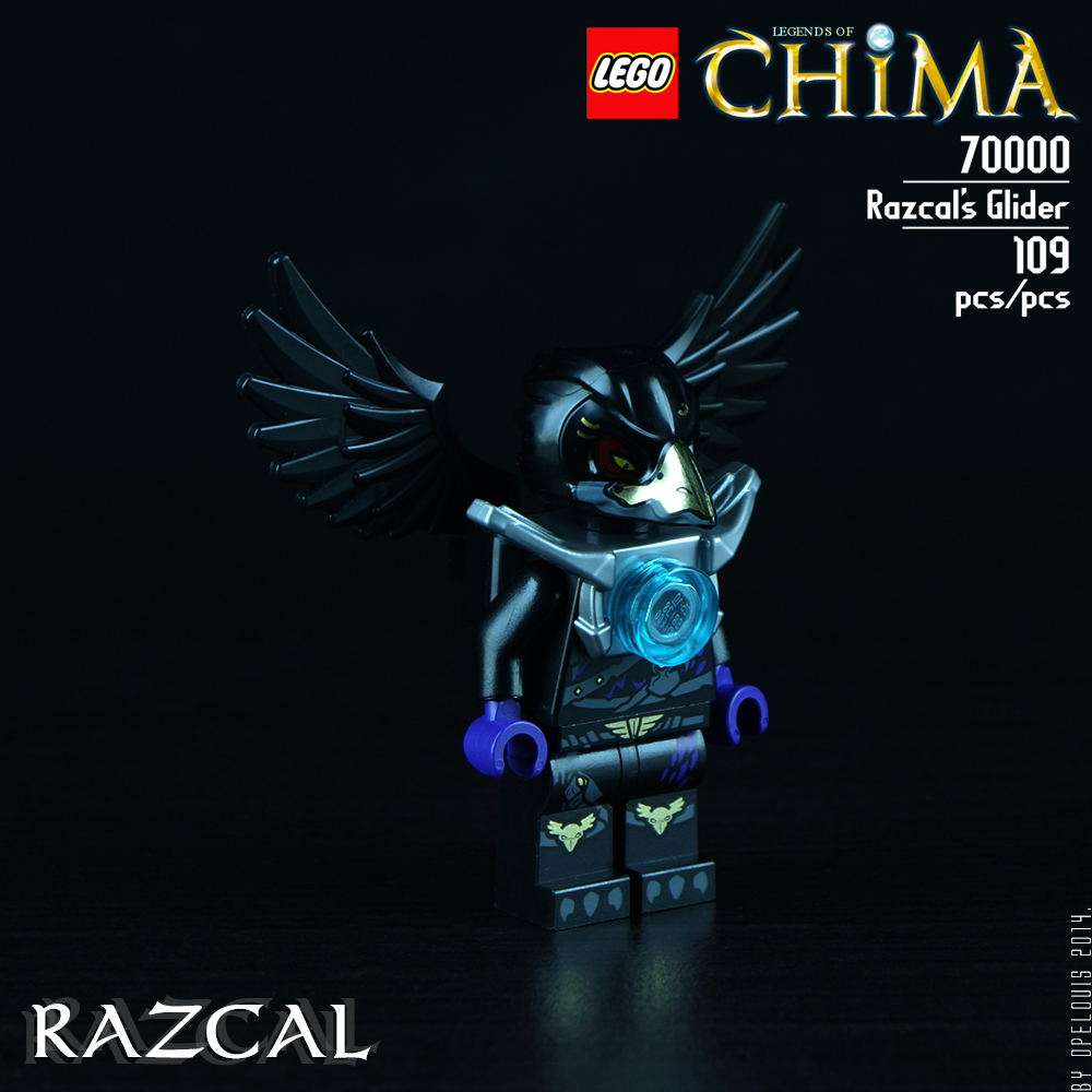 Opelouis's Toys Collection: LEGO 70000 Chima Razcal's Glider. (fixed)