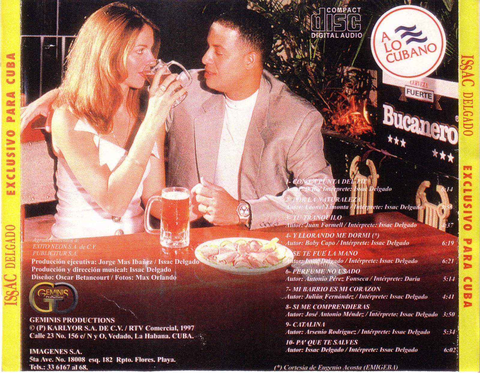 Salsa Status : Issac Delgado - 1997 Exclusivo Para Cuba