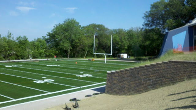 Benedictine Football: Field Installation Week 2