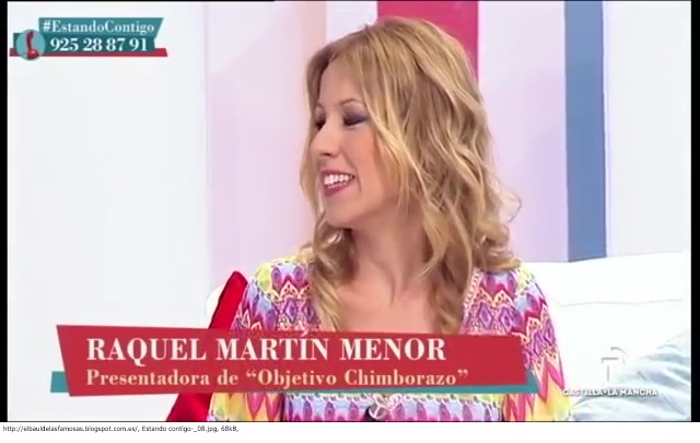 El Baúl de las Famosas: Raquel Martin Menor de promo en ''Estando contigo''