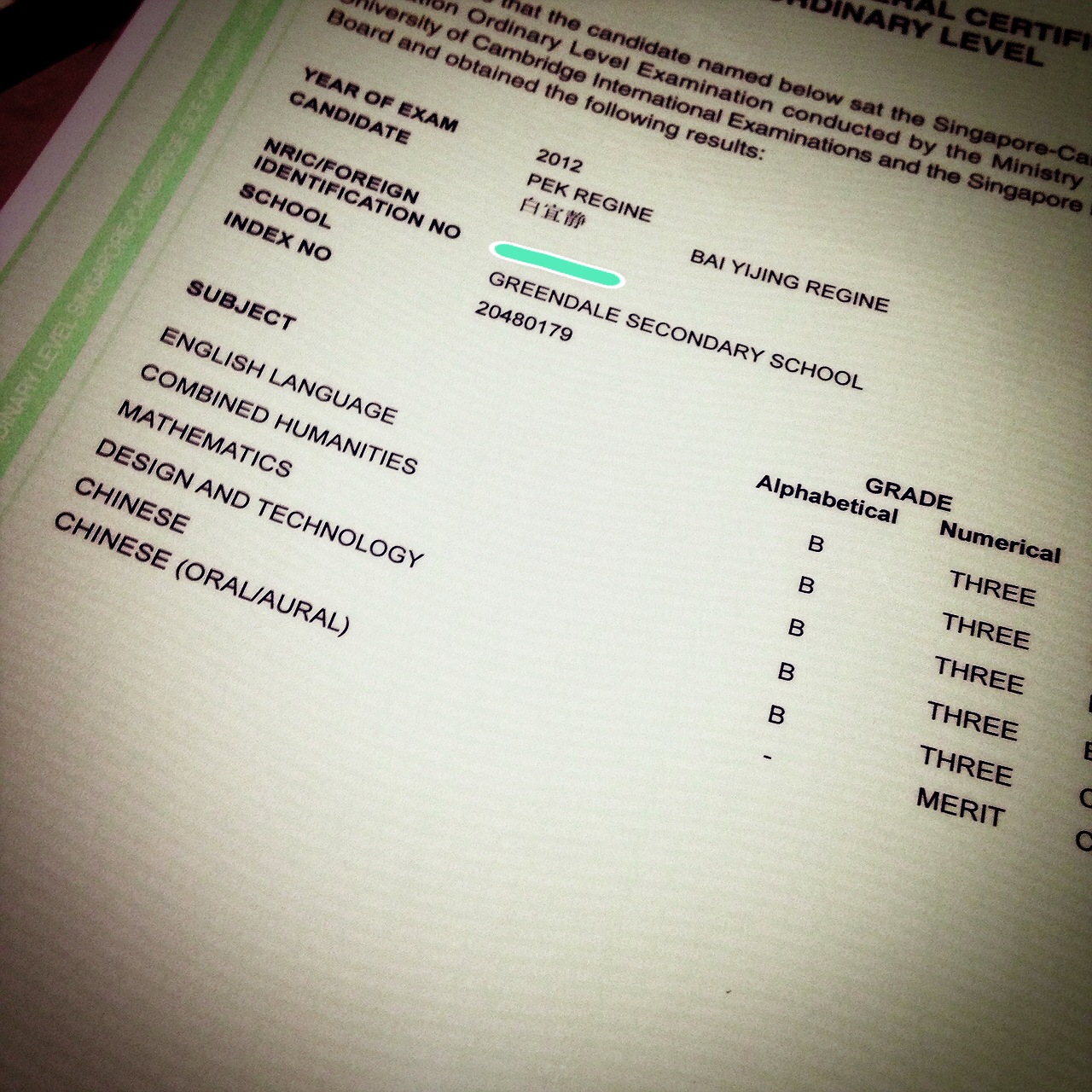 Scoring well for O Level Chinese | Singapore Travel Blog