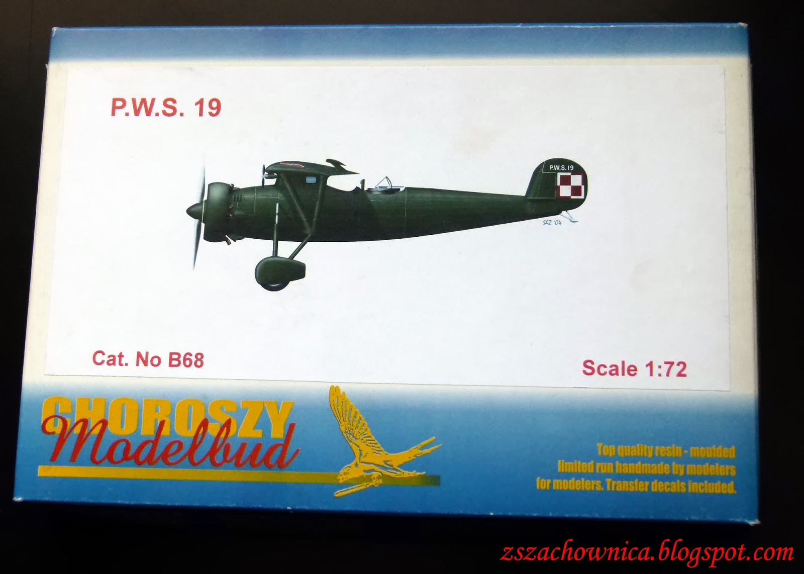 Modele z Szachownicą: Recenzja zestawu # 4 (PWS-19 Choroszy Modelbud)