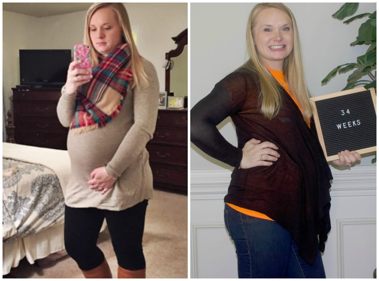 30-34 Week Bumpdate - The Blush Magnolia