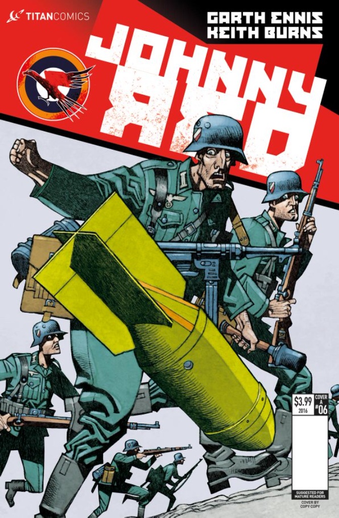 BLIMEY! The Blog of British Comics: Johnny Red No.6 cover preview