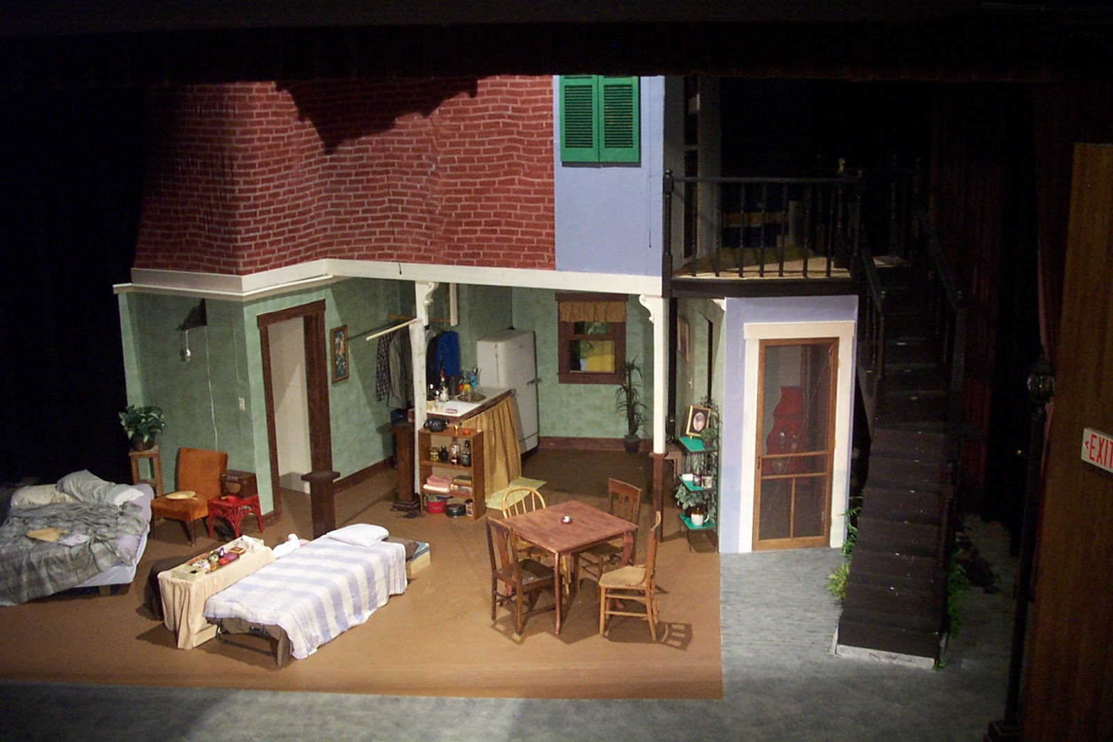 Props and Set Design: Set Design for A Streetcar Named Desire