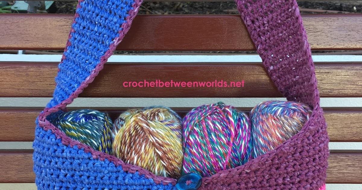 Crochet between worlds: FREE PATTERN: Origami Mystique Bag!