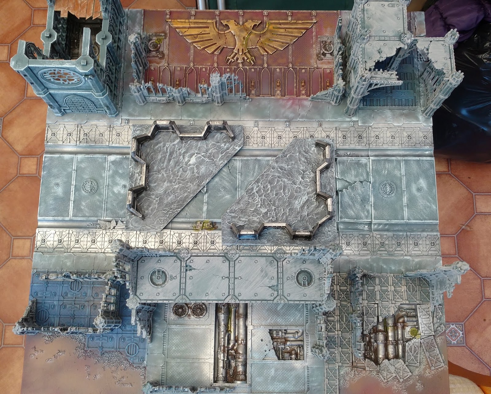 Varchilde's Vault: Kill Team Board Completed!