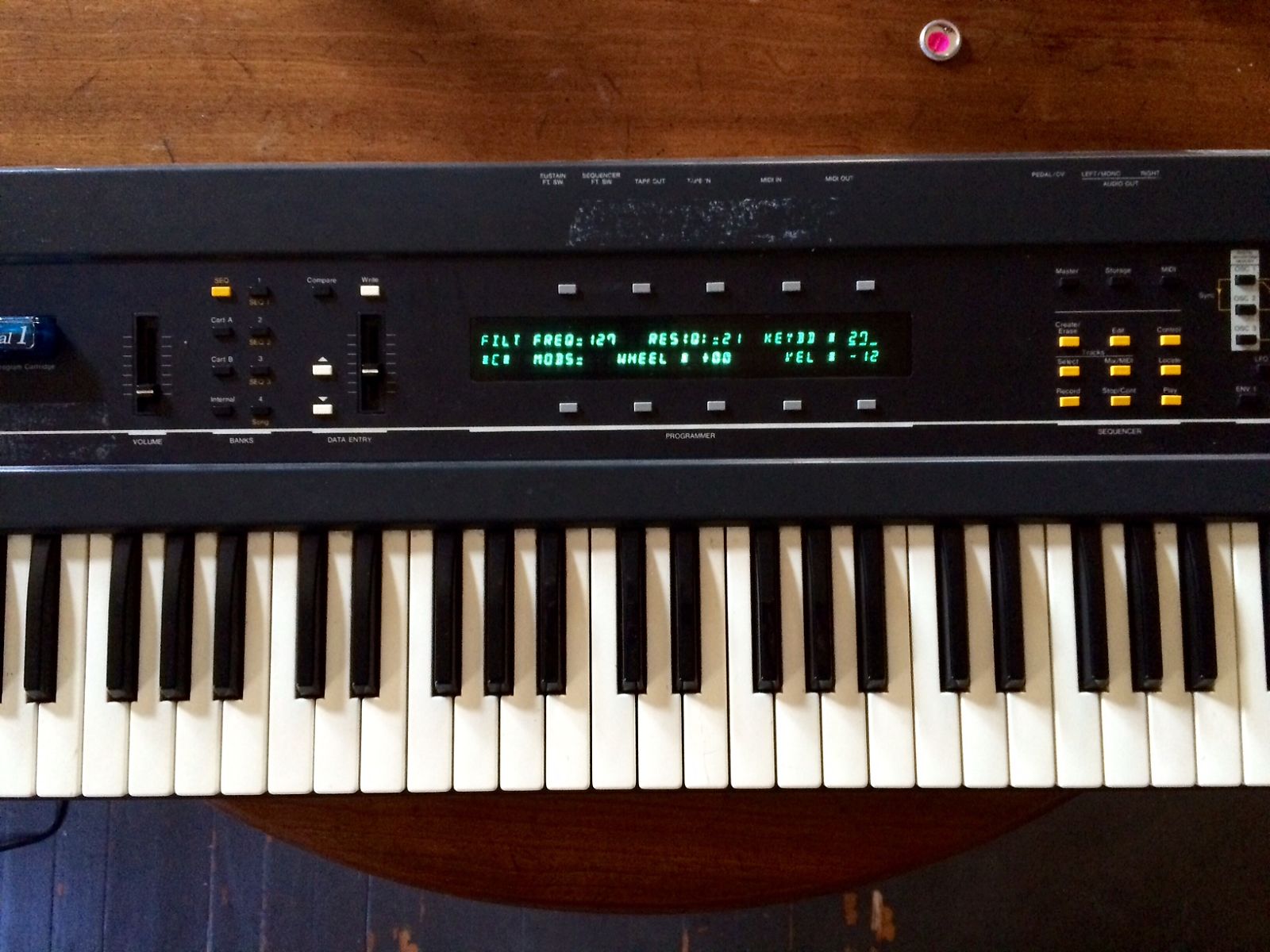 MATRIXSYNTH: Ensoniq ESQ-1 w/ Voice & Sequencer Expanders