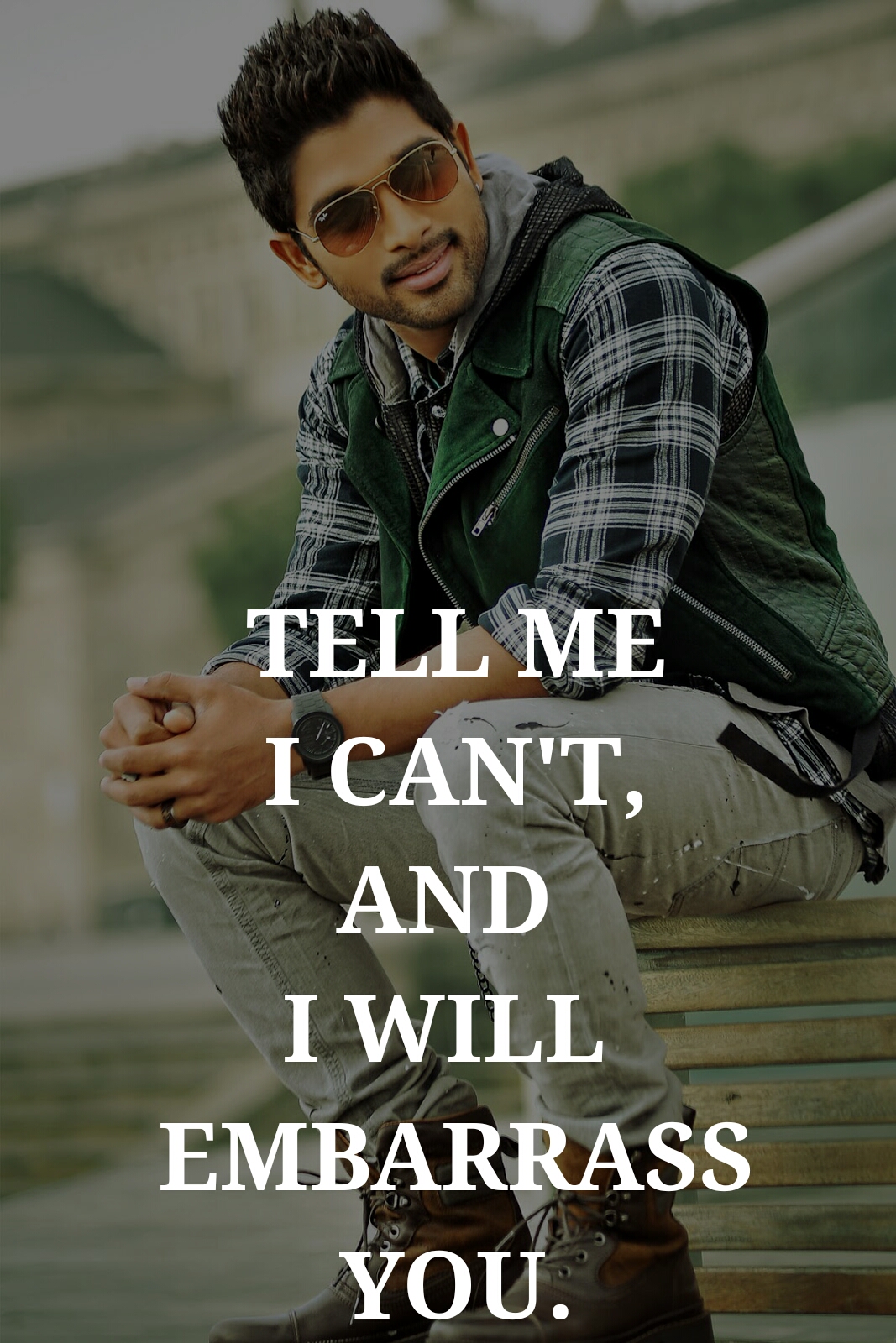 allu arjun motivational quotes collection or images or pics or wallpapers.
