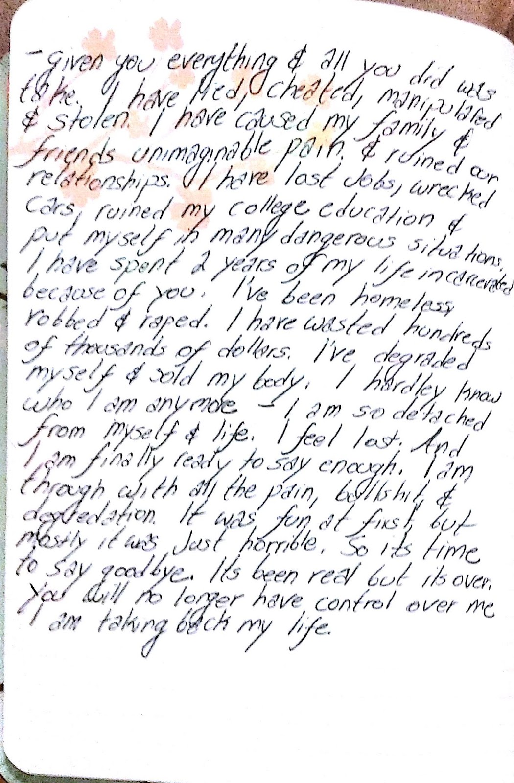 Sober Agnostics: Dear Heroin