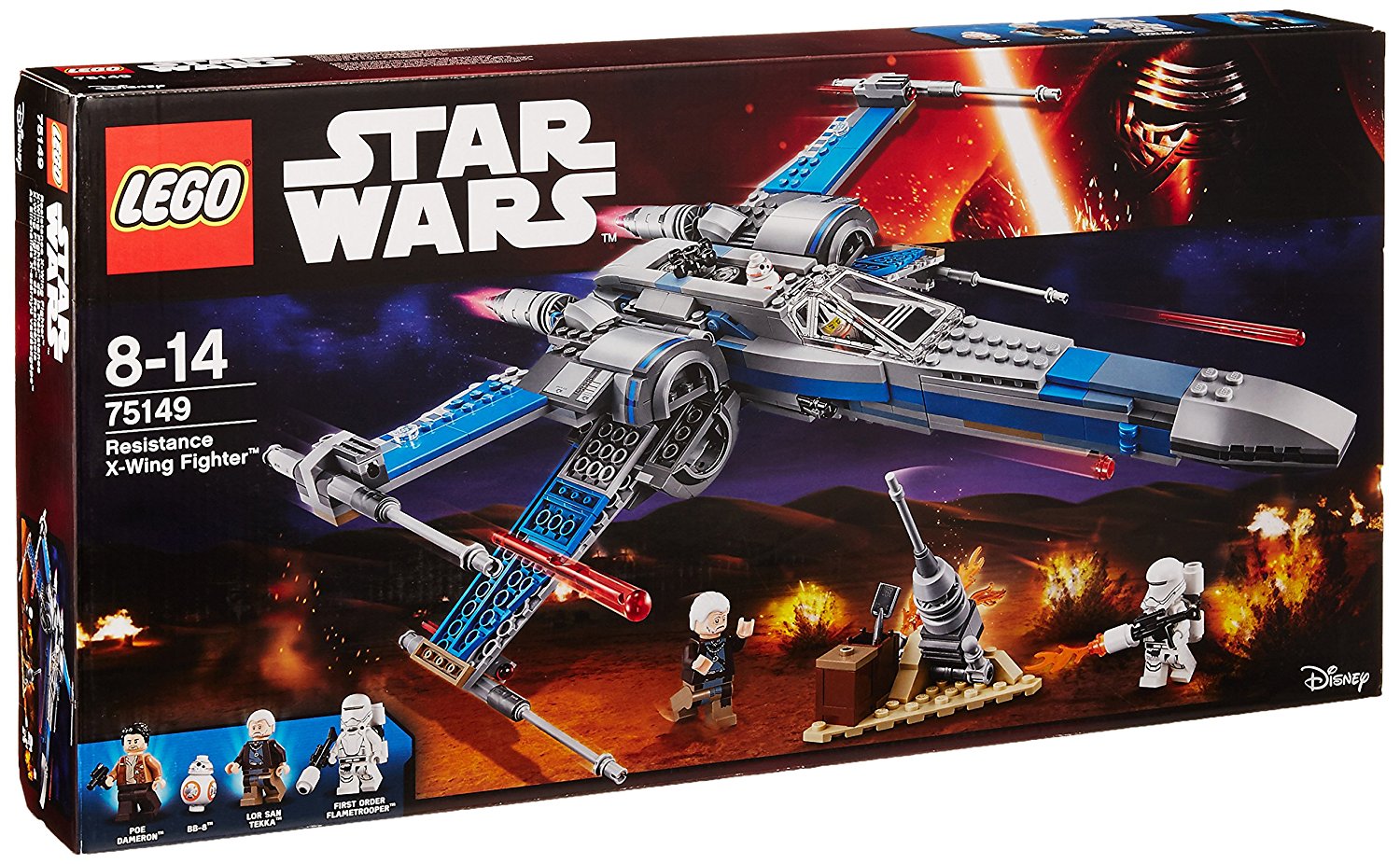 Best toy for babies: LEGO Star Wars Resistance X-Wing Fighter Toy