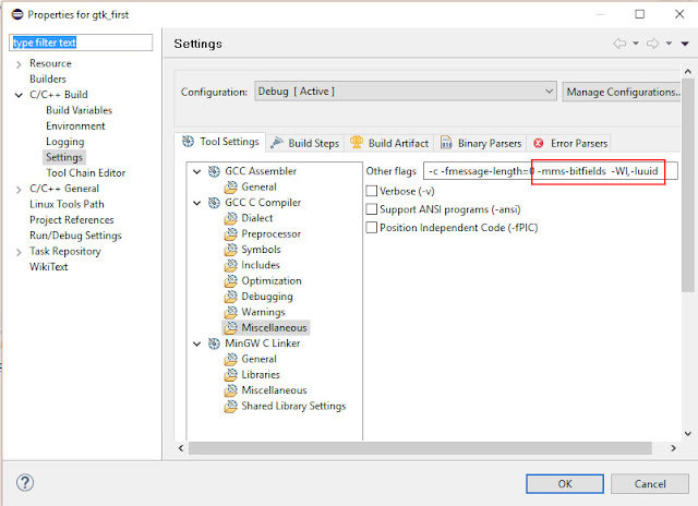 Gtk - How to Configure GTK+ Library in Eclipse | KnowledgeHubKH