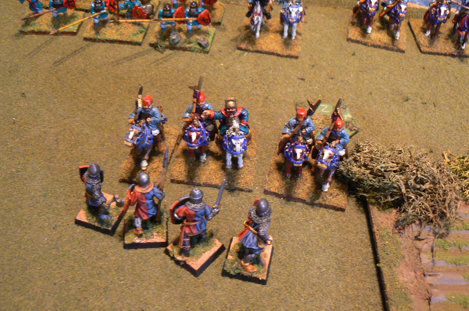 Dots of Paint: "Improbable Invasion Halted" Lion Rampant game