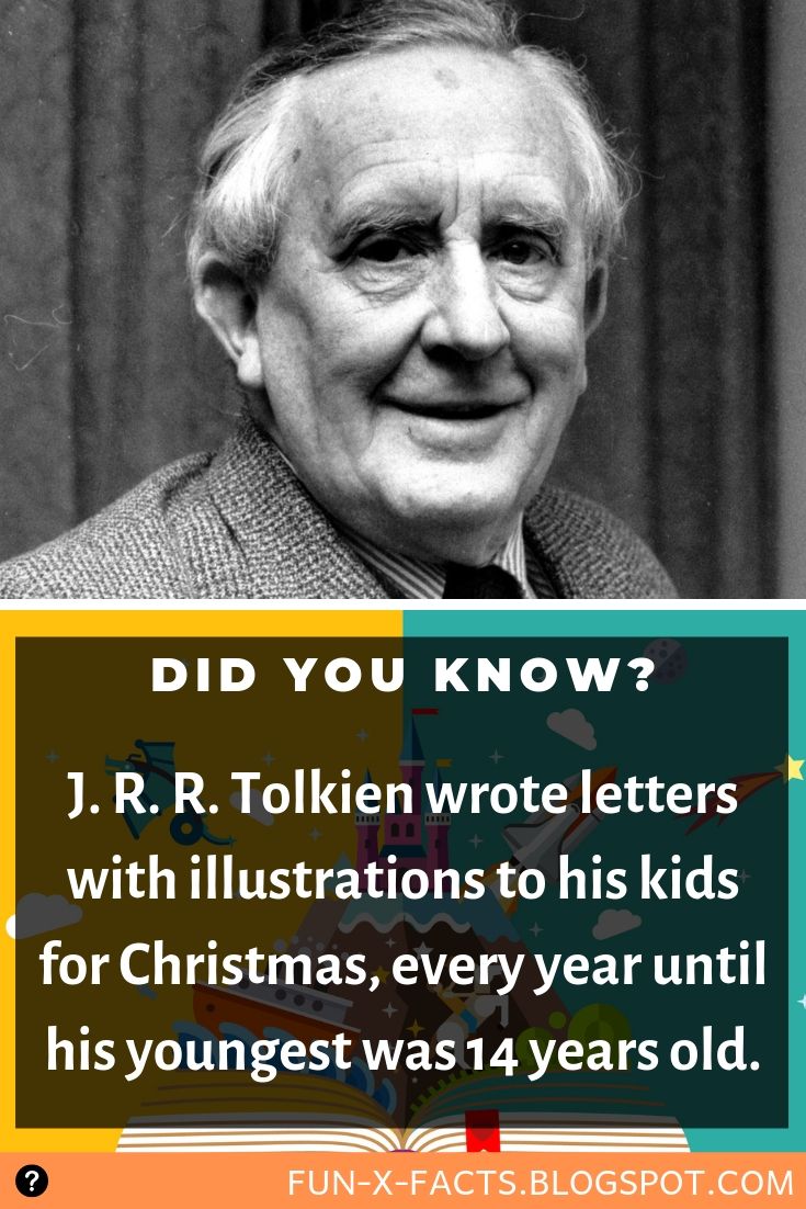 Interesting Cute Fact About J R R Tolkien Amazing Wtf Facts
