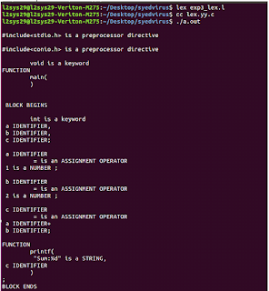 IMPLEMENTATION OF CALCULATOR USING LEX & YACC