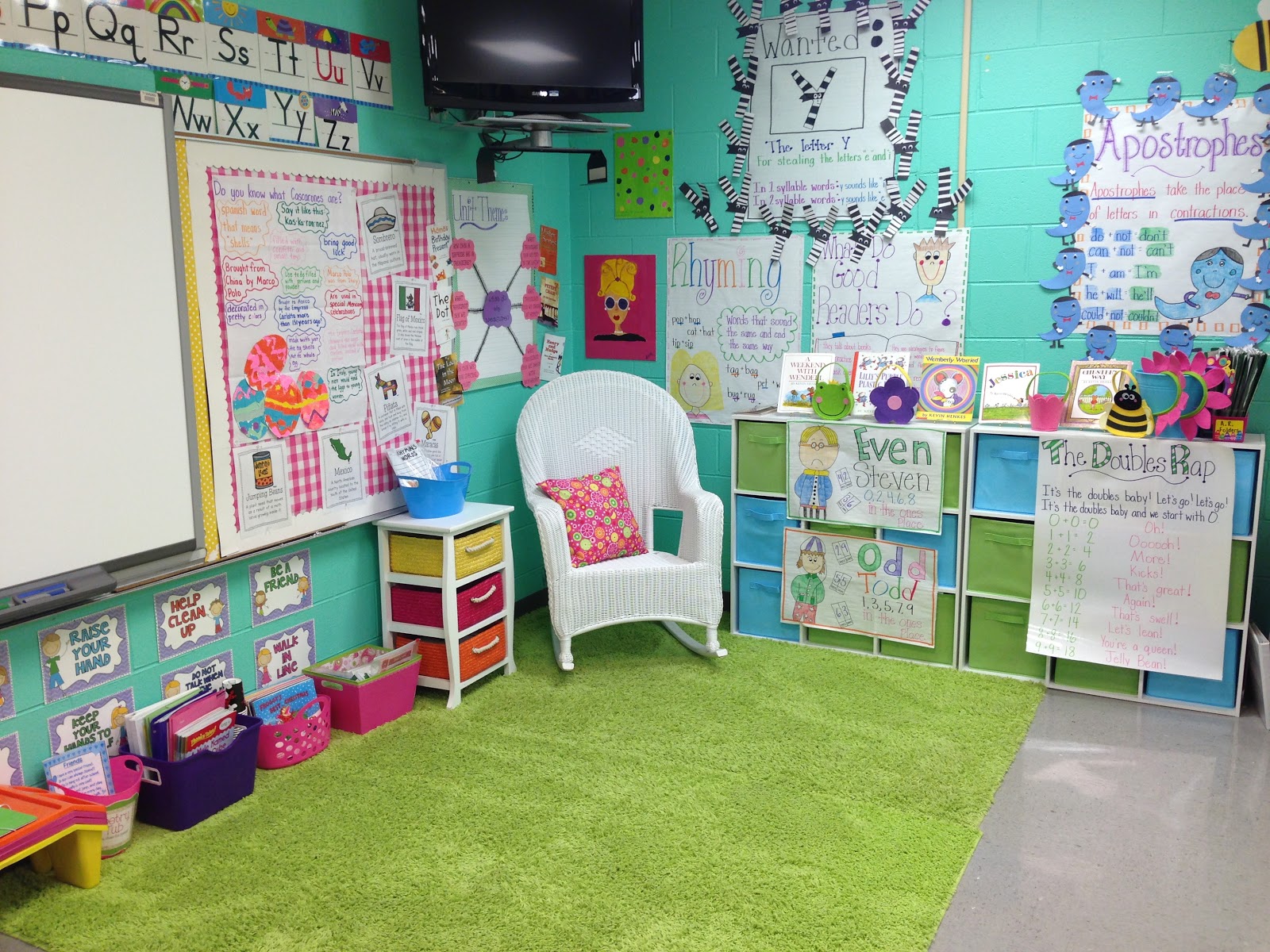 Life in First Grade: Giveaway Winner and Spring Cleaning: Classroom Edition