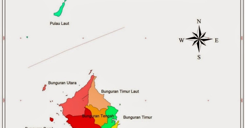 Peta Kabupaten Natuna