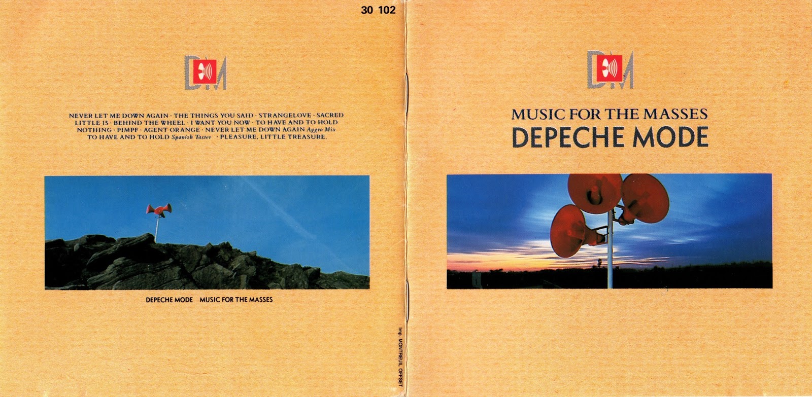 1987 Music For The Masses - Depeche Mode - Rockronología
