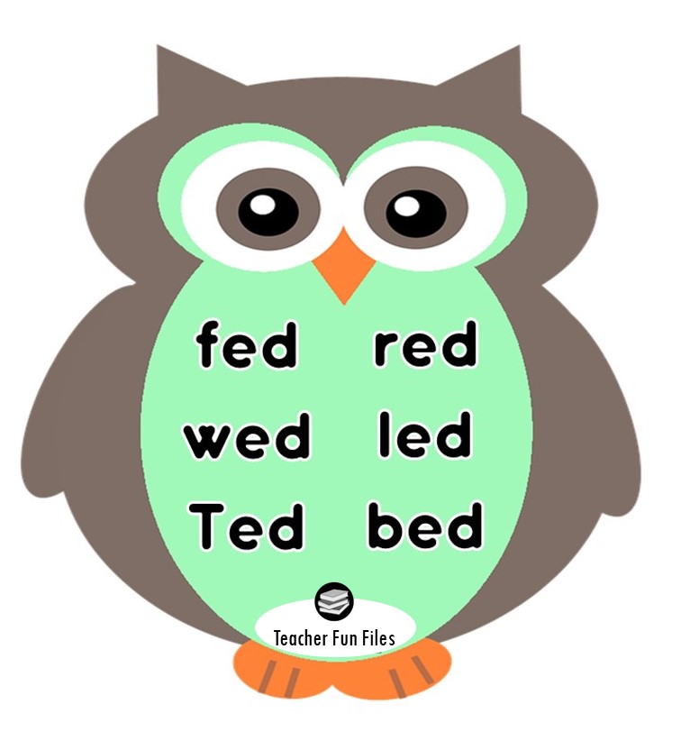 Teacher Fun Files: Medial e | CVC Short e Word Family