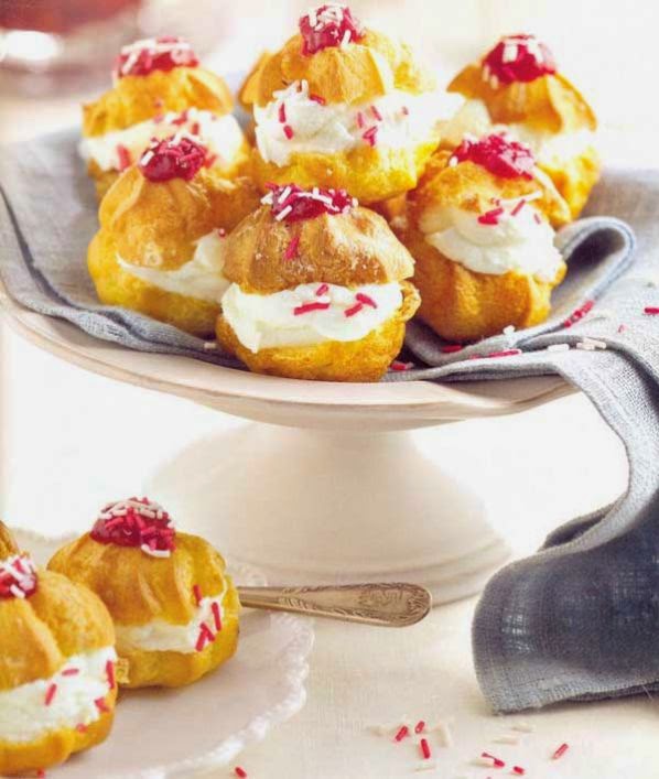 Bombas rellenas paso a paso | Postres y Masitas