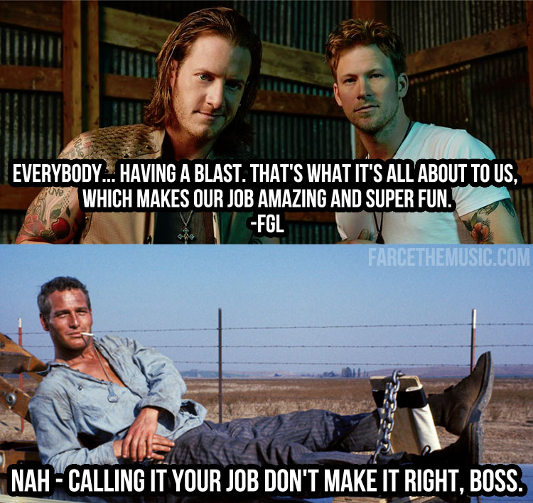 Farce the Music: Monday Morning Memes: Sam Hunt, FGL, Michael Ray