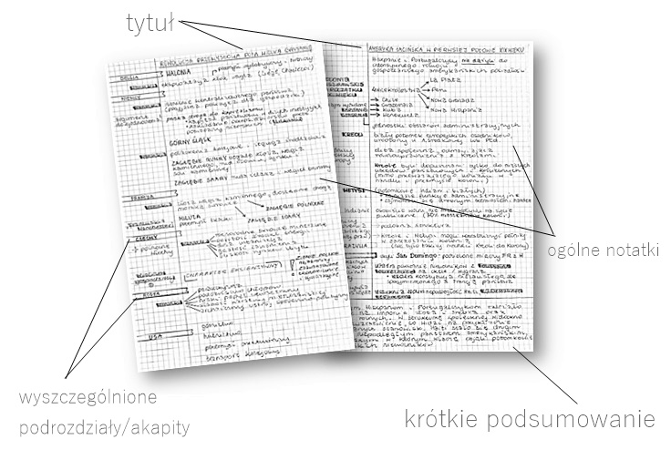Notatki "Cornella" [Cornell note-taking system] - polishksiążkę
