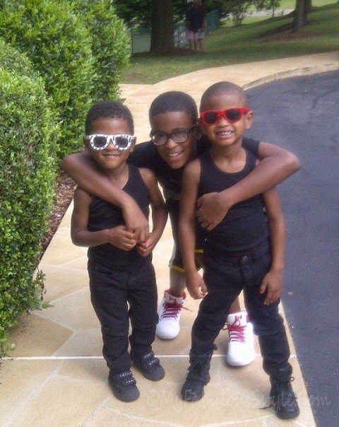 Kile Glover, the 11-year-old son of Usher's former wife, Tameka Foster ...