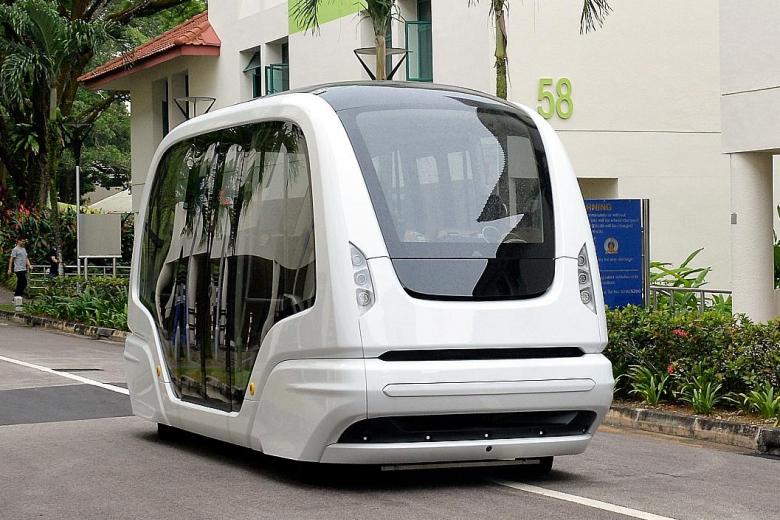 Interesting Green: NTU students can soon ride driverless shuttle bus ...
