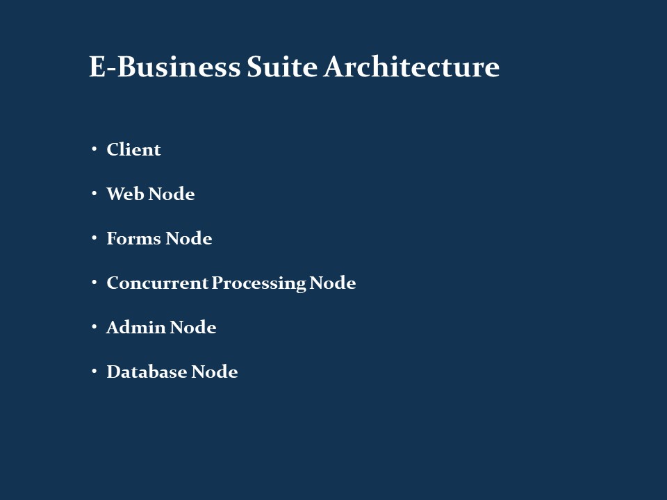 Erman Arslan's Oracle Blog: Oracle E-Business Suite (EBS)/ Apps