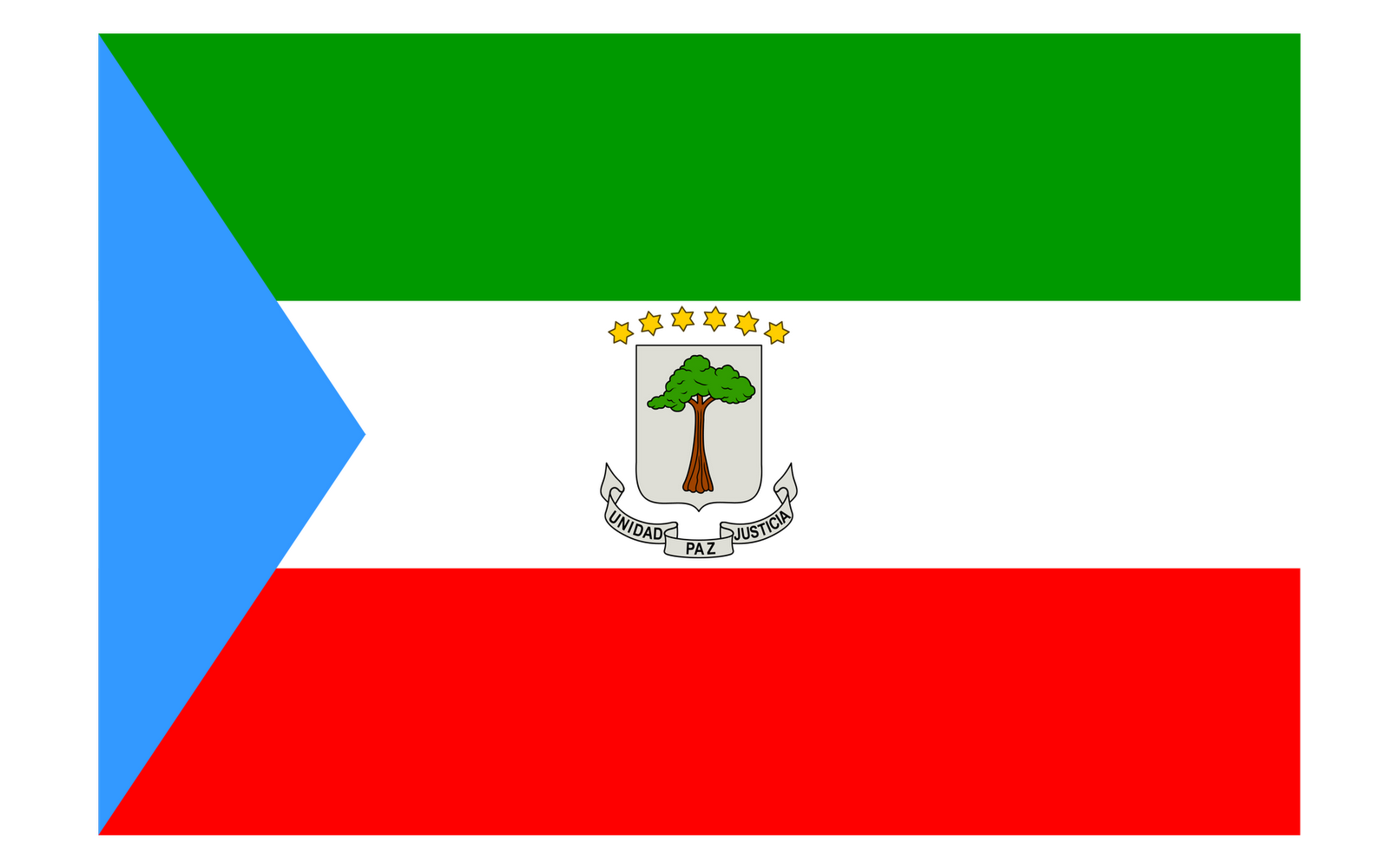 World Flags: Equatorial Guinea Flag hd wallpaper