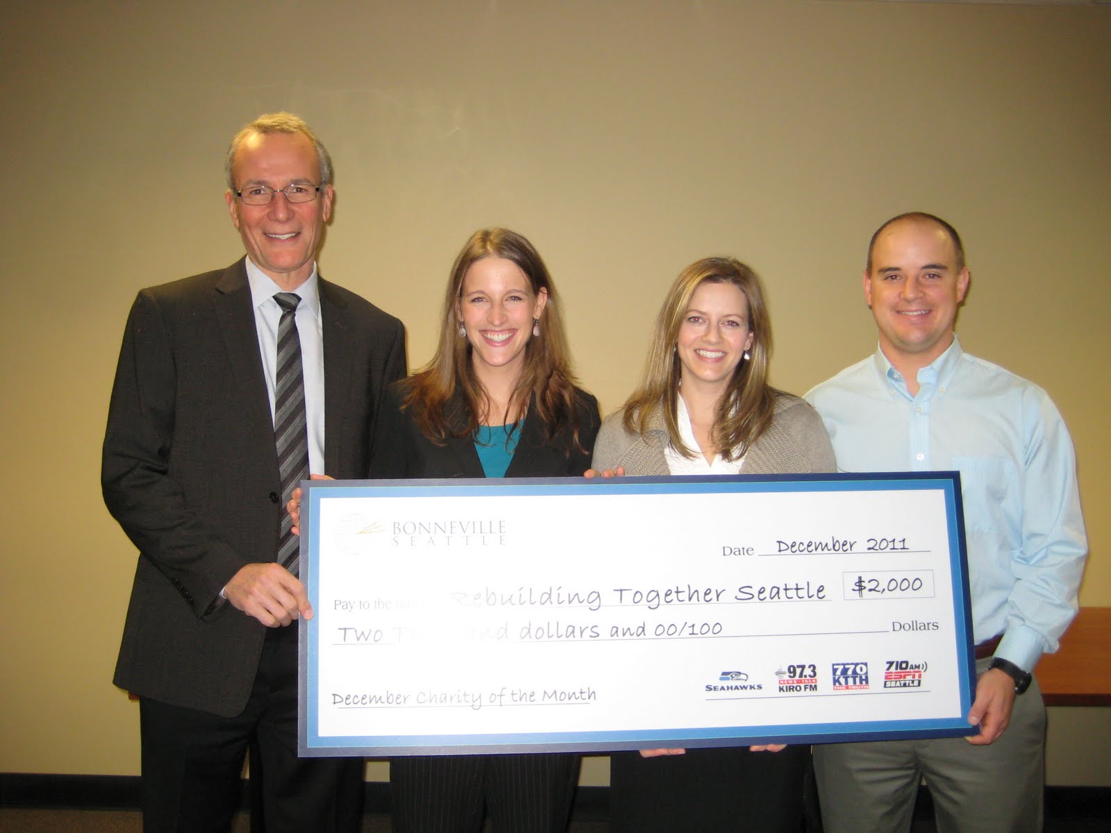 Rebuilding Together Seattle: RTS accepts $2,000 check from the ...