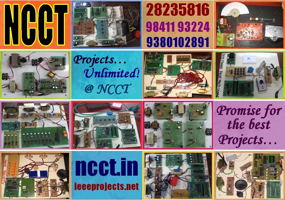 NCCT - PROJECT IMAGE GALLERY: Embedded Hardware Project Kits ...