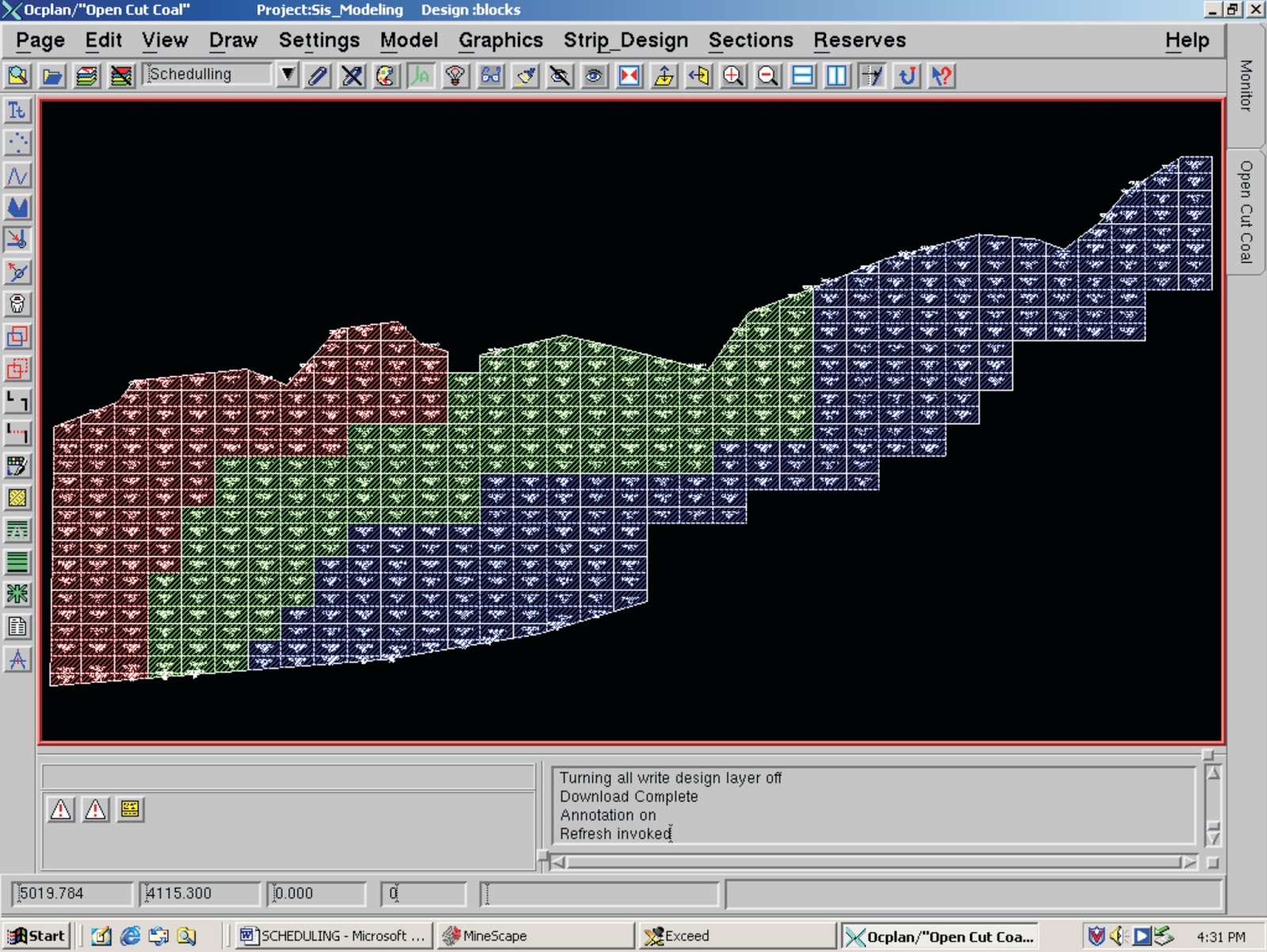 Tutorial Minescape - Scheduling ~ Teknik Pertambangan