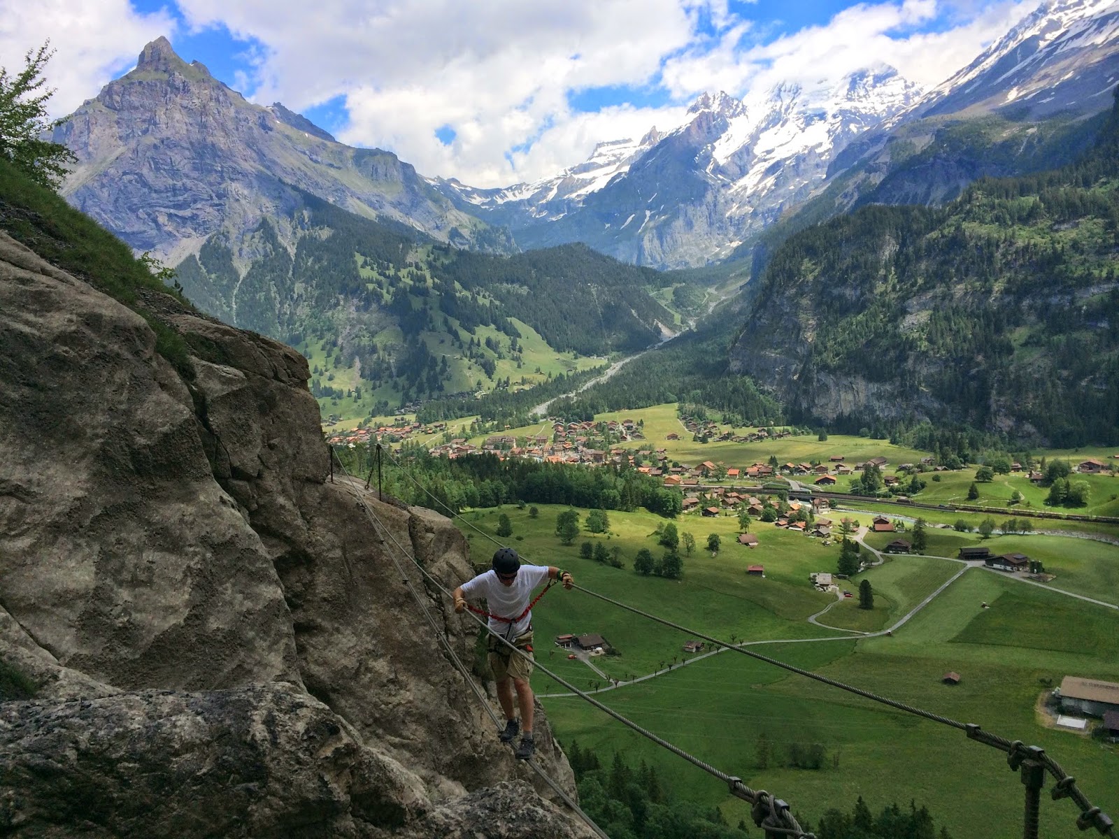 Dawn - Sometimes An Ultrarunner: Via Ferrata Kandersteg, Switzerland
