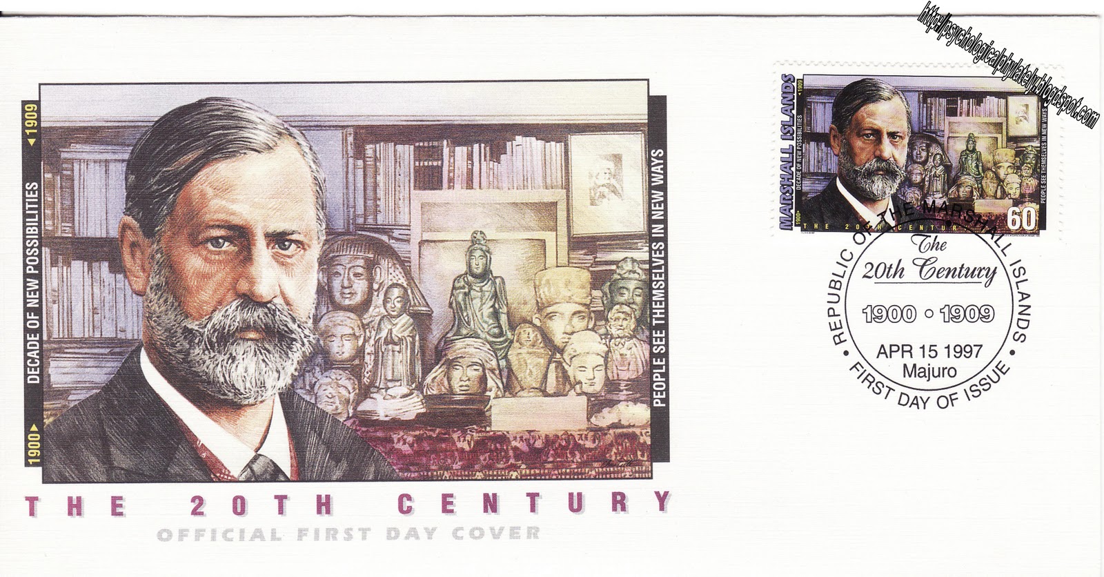 Psychological Philately: Freud (Stamp Marshal Island)