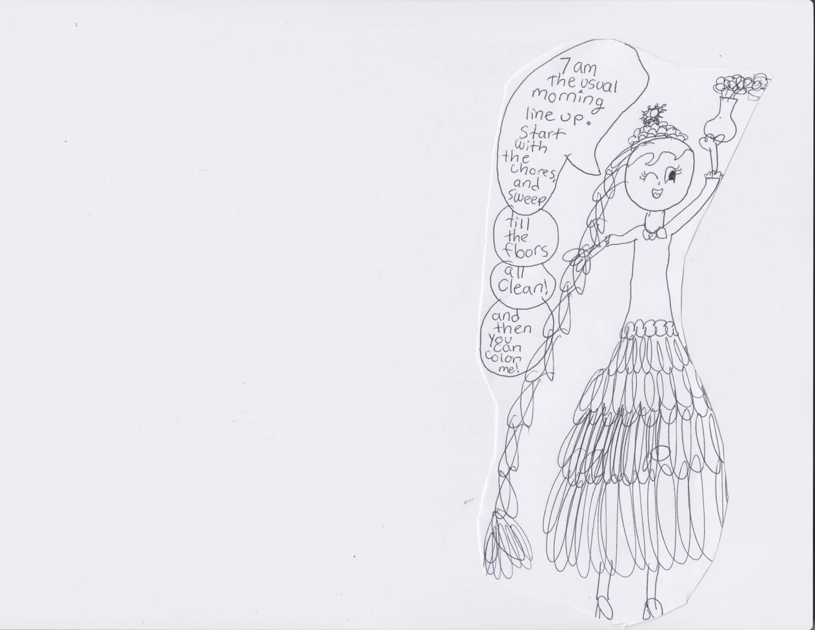 Kaylie's Fun Coloring Pages for Kids: PRINCESS COLORING PAGES