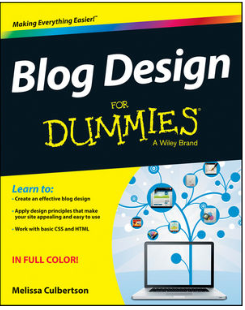 Blog Design for Dummies - Book Review by Melissa Culbertson