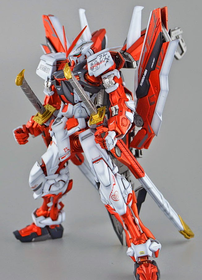 GUNDAM GUY: MG 1/100 Astray Red Frame Kai - Painted Build