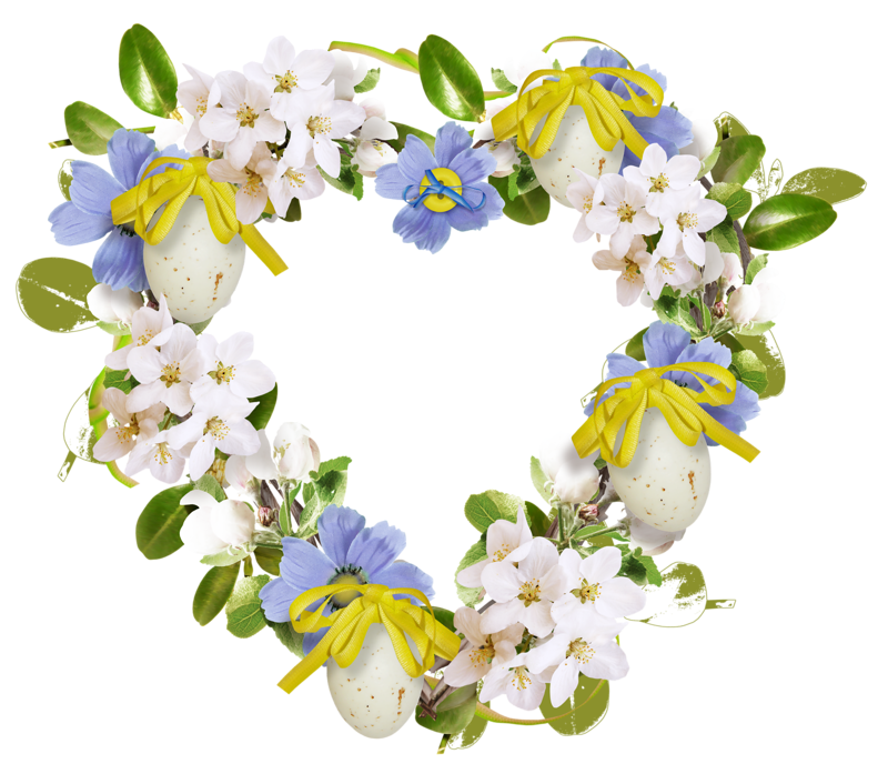 ForgetMeNot: Easter cluster frames