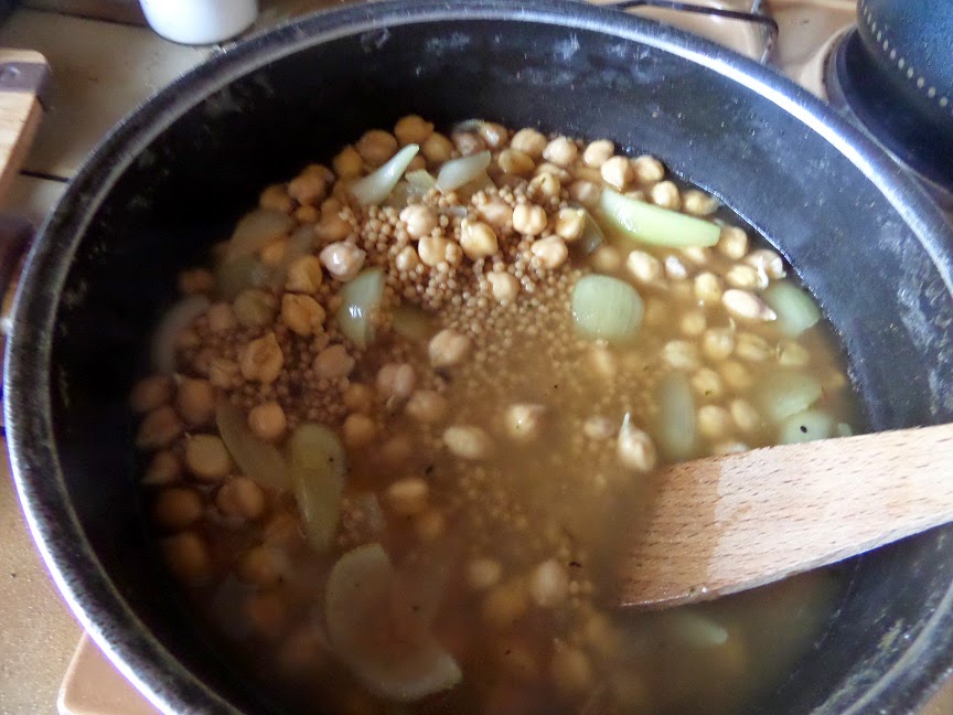 Madhouse Family Reviews: Globe-cooking recipe : Maftoul Couscous (Jordan)