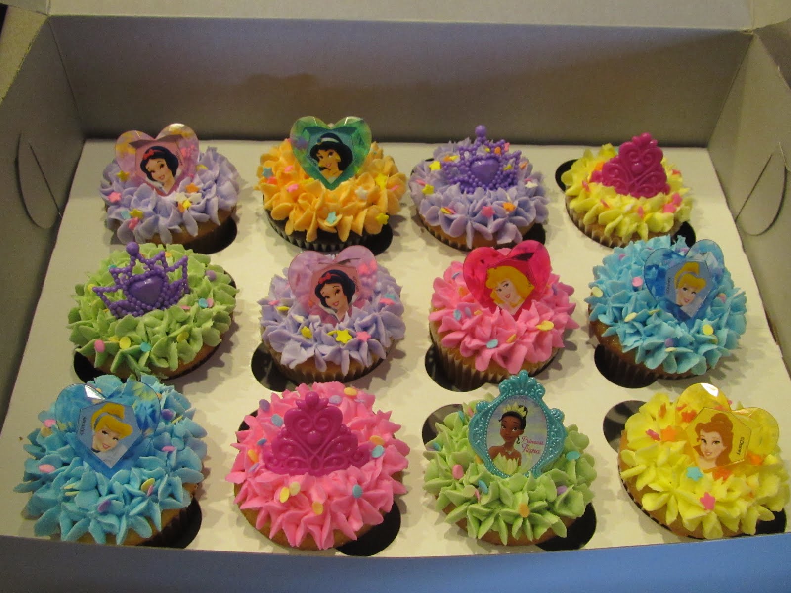 Hollie's Hot Cakes: Princess Cupcakes!