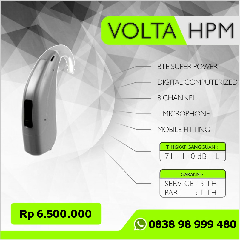 Alat Bantu Dengar Volta HPM | Alat Bantu Dengar