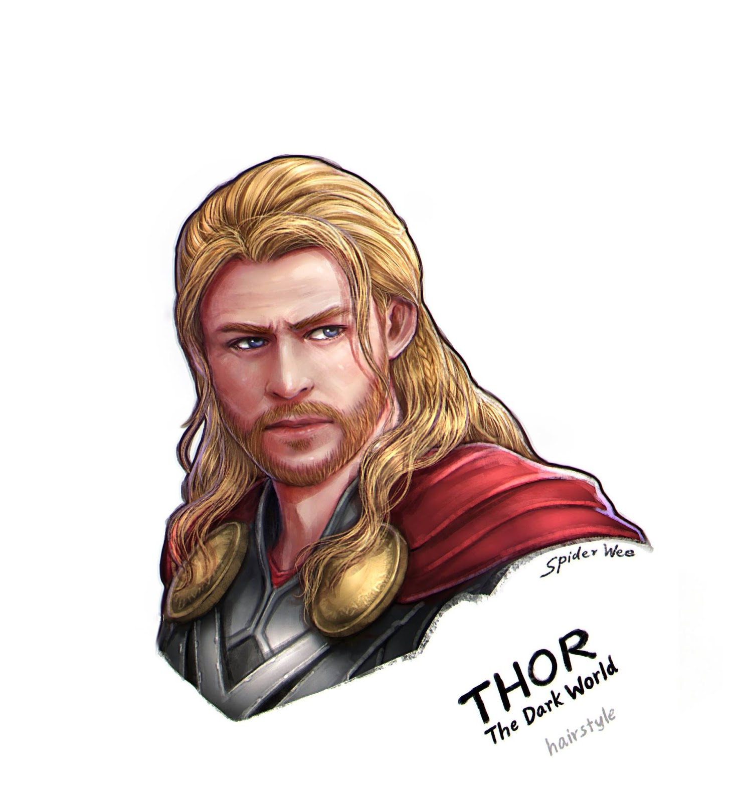 The Dork Review: Rob's Room: 16 hairstyle with Thor by SpiderWee