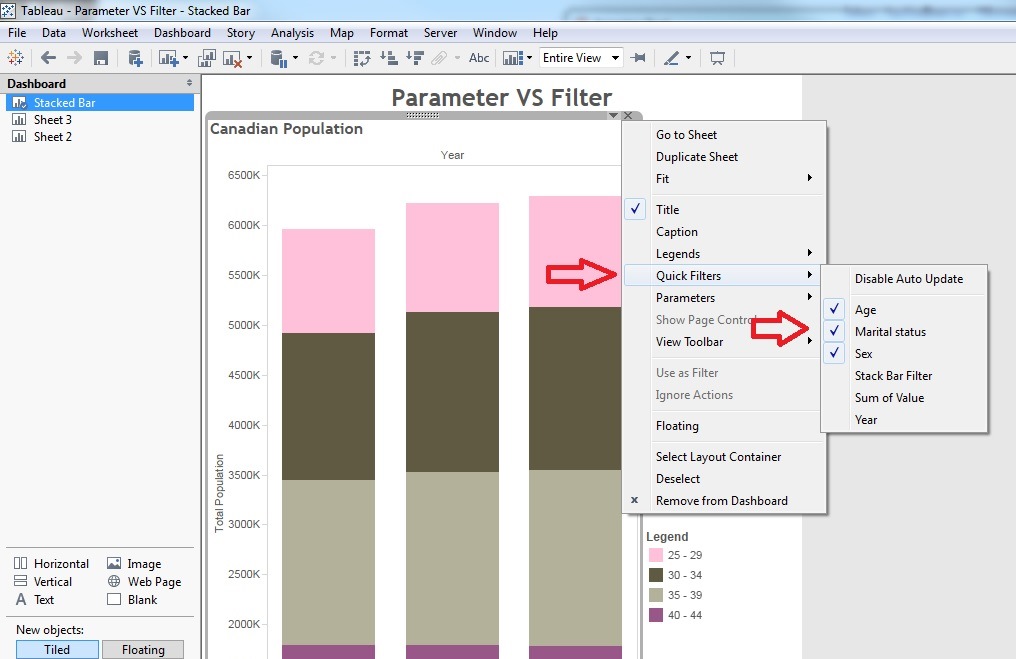 Data In A Split Second Parameters Vs Filters
